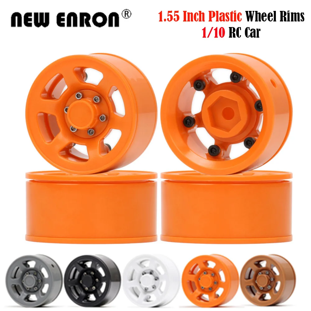 1-55-Wheels-Rc-Rims-Hubs-Beadlock-Plastic-4Pc-for-RC-Car-Parts-1-10 ...