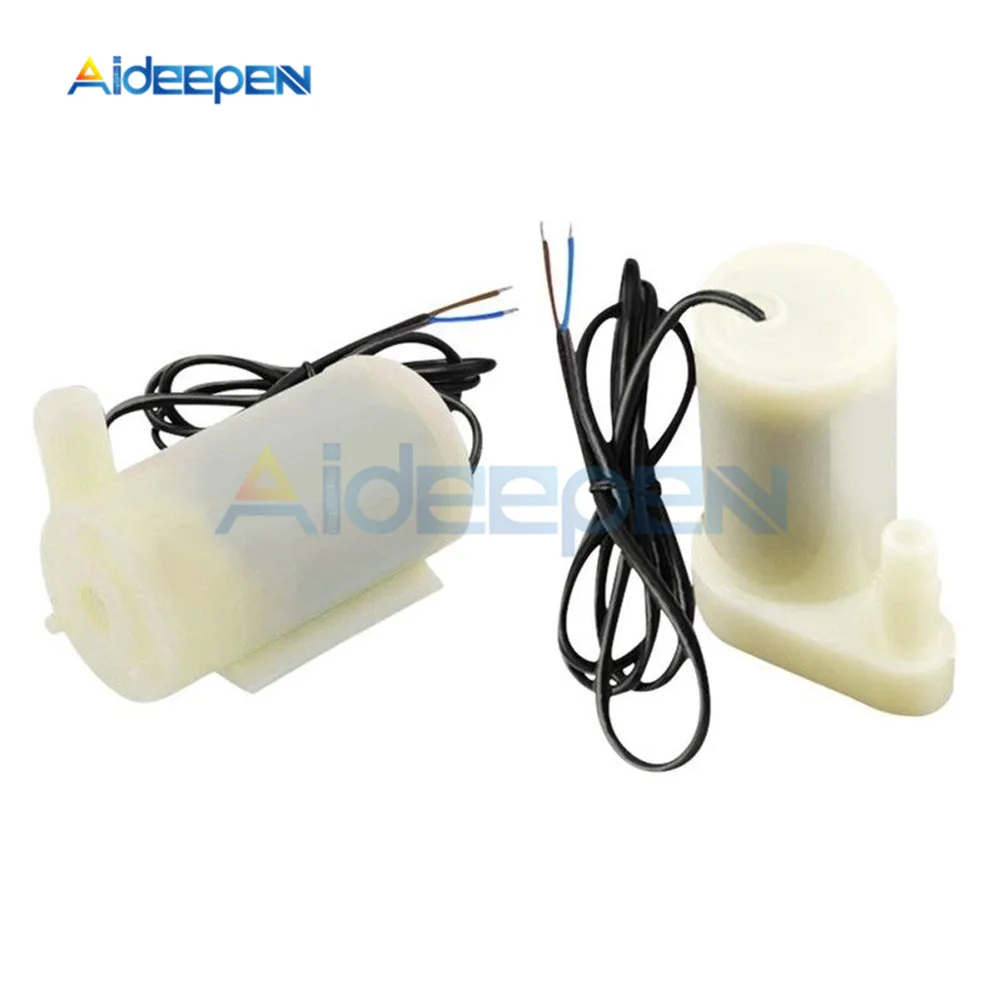 Mini Micro Submersible Water Pump 100L/H DC 3V 5V Low Noise Brushless ...