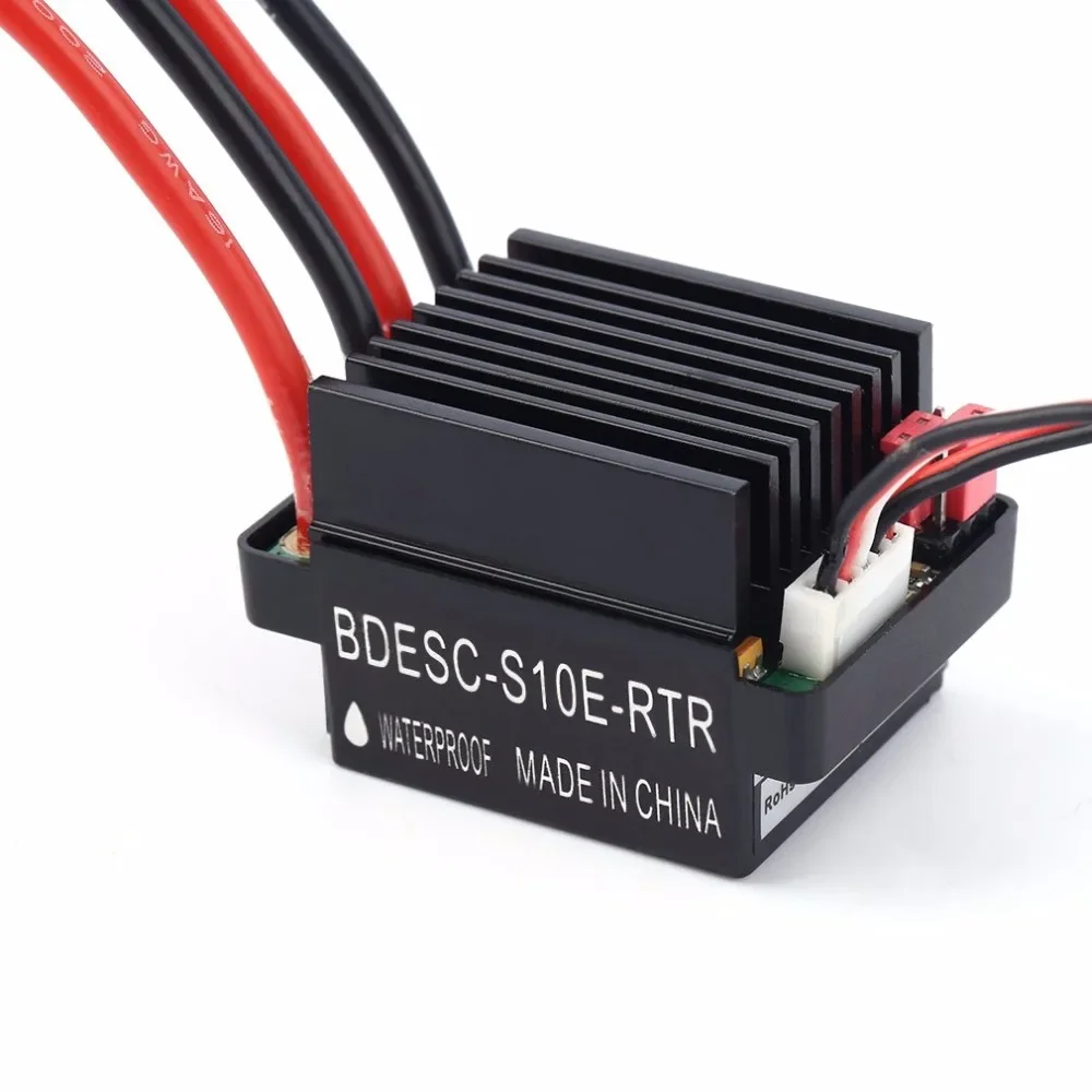 1pc Waterproof BDESC-S10E-RTR NEW Hobby Brushed Motor Speed Controller ...
