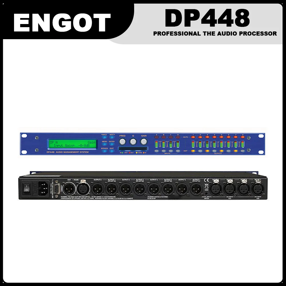 Digital Audio Processor for DJ Sound System, Professional DSP, XTA ...