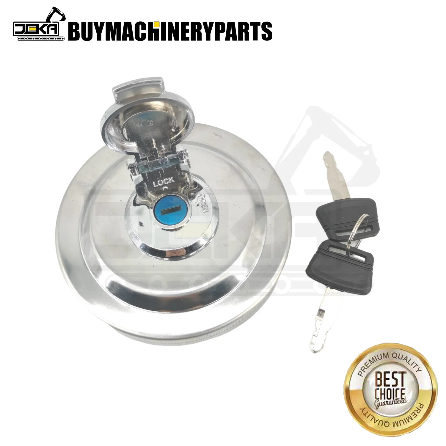 Lockable Fuel Tank Cap 4361638 For Hitachi Excavator W/ 2 Keys Ex120-5 ...