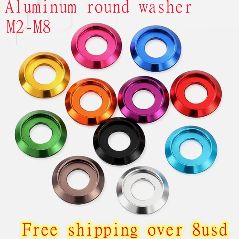 20pcs-Button-Aluminum-round-washer-M2-M2-5-M3-M4-M5-M6-M8-colourful ...