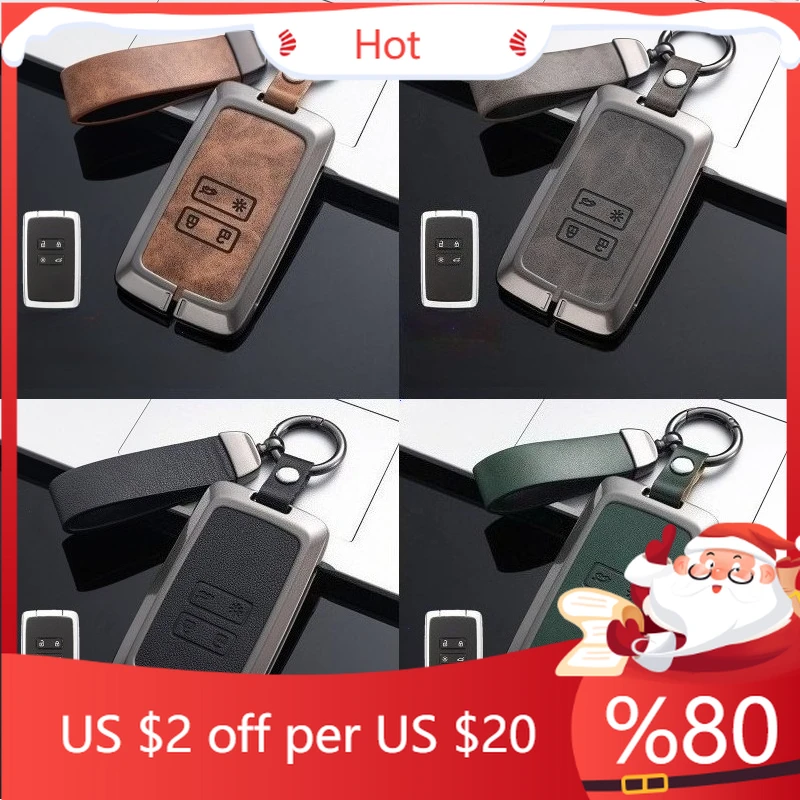 Hot Leather Car Key Cover for Renault Austral Kadjar Clio Megane Captur ...