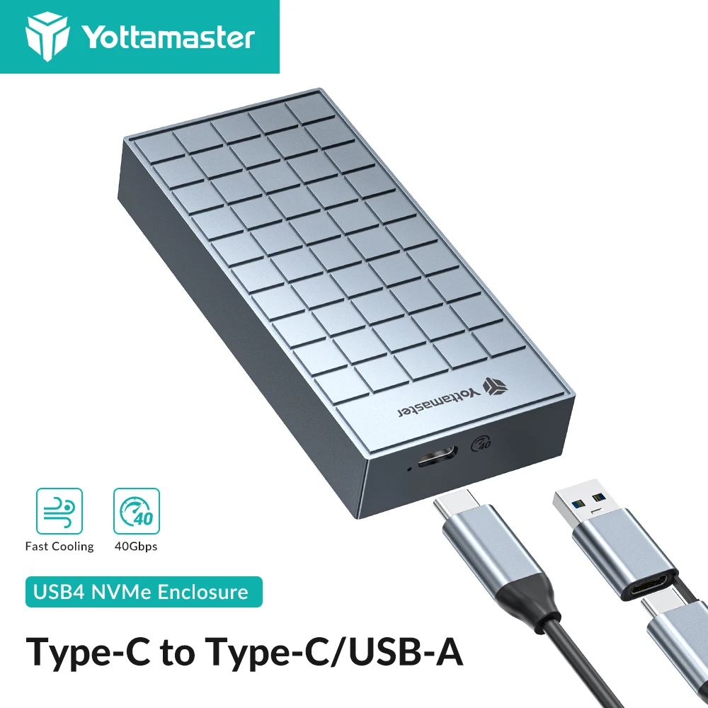 Yottamaster-40Gbps-M-2-NVMe-SSD-Enclosure-USB4-Type-C-NVMe-External ...