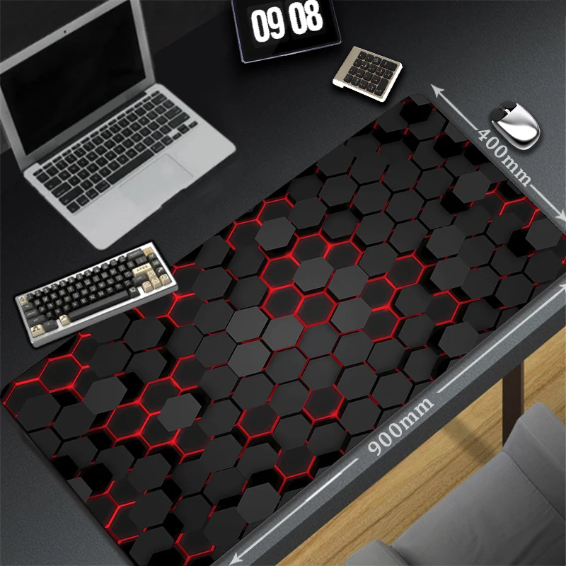 Grande-Gaming-Mouse-Pad-Laptop-Mat-Geometria-Desk-Mats-Almofadas-de ...