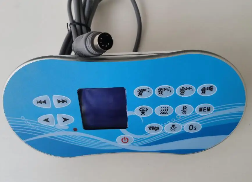 hot tub controller display panel spa bathtub keypad panel