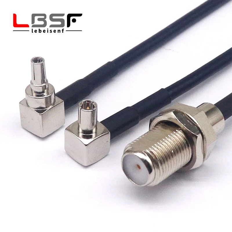 TS9J-CRC9JW-to-FK-RF-cable-RG174-TS9-male-bend-to-F-female-TS9J-male ...
