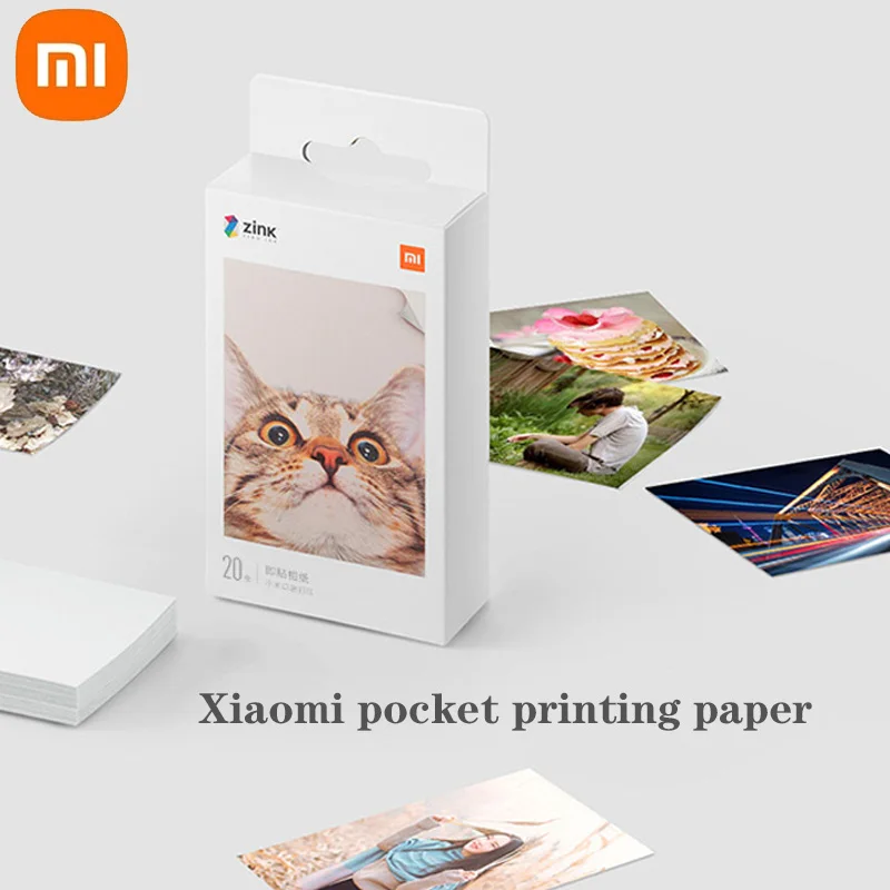Xiaomi Pocket Photo Printing Paper Mijia Photo Paper 3 Inch Color Photo ...