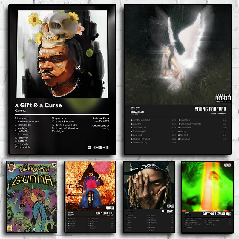 Gunna Cover Art: The Ultimate Wall Decor for Hip-Hop Fans and Room ...