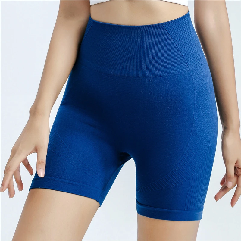 Fashionable-Multi-Color-Tight-Elastic-High-Waist-Sports-Yoga-Pants-Five ...