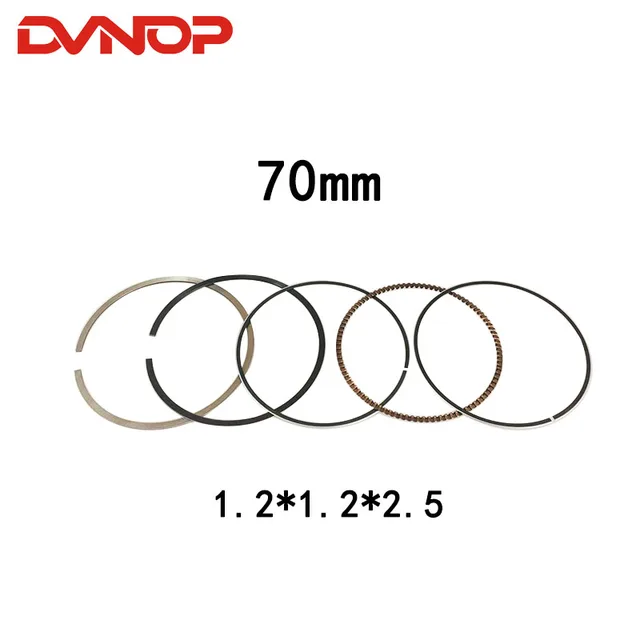 70mm Big Bore Piston ring Kit Cylinder Piston Set For CG250 TO 300 ...