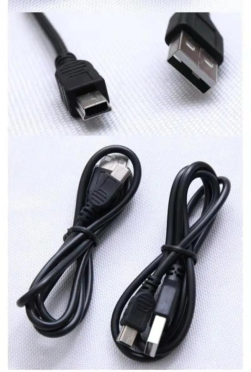 Pujimax Mini Usb Cable 5 Pin Usb B 2.0 1.2m Data Cable Charging For ...