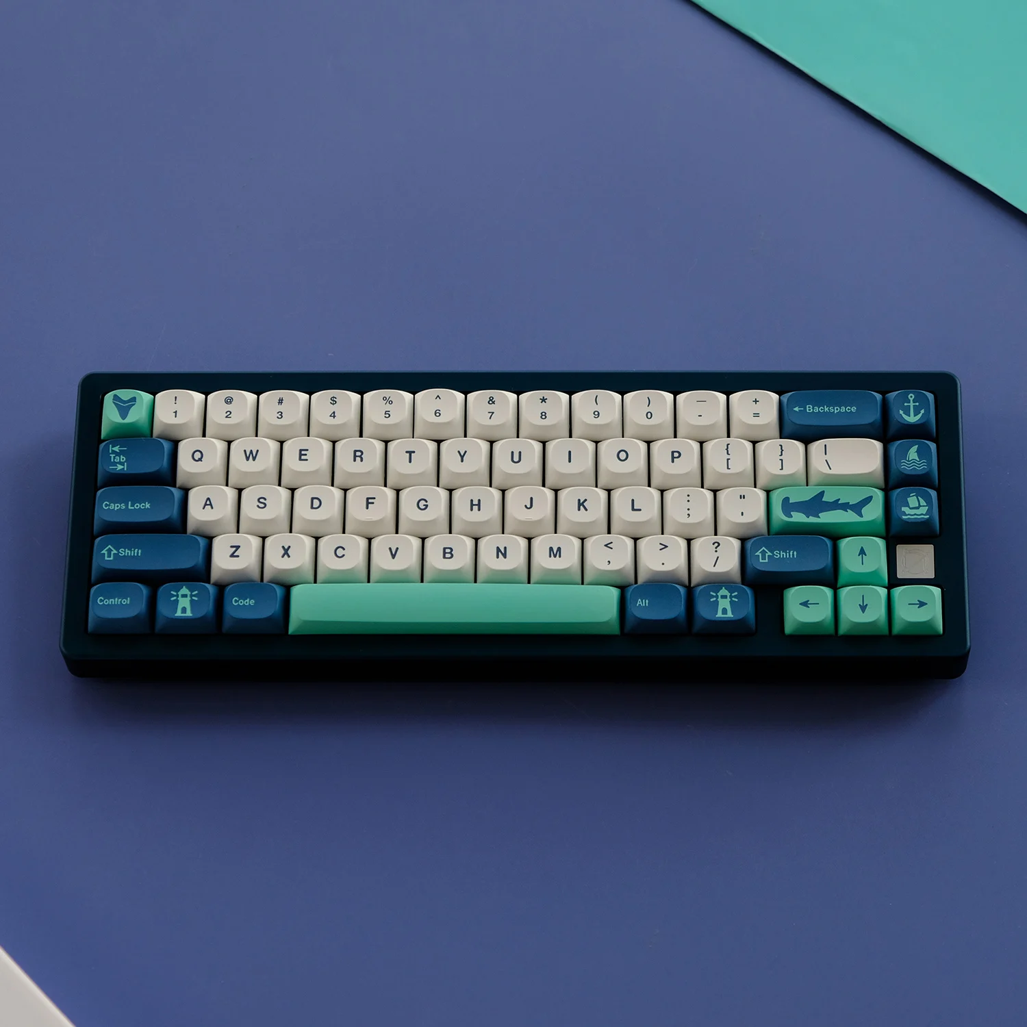 1 Set GMK Hammerhead Shark Keycap 140 Keys XDA Profile Keycap Dye ...