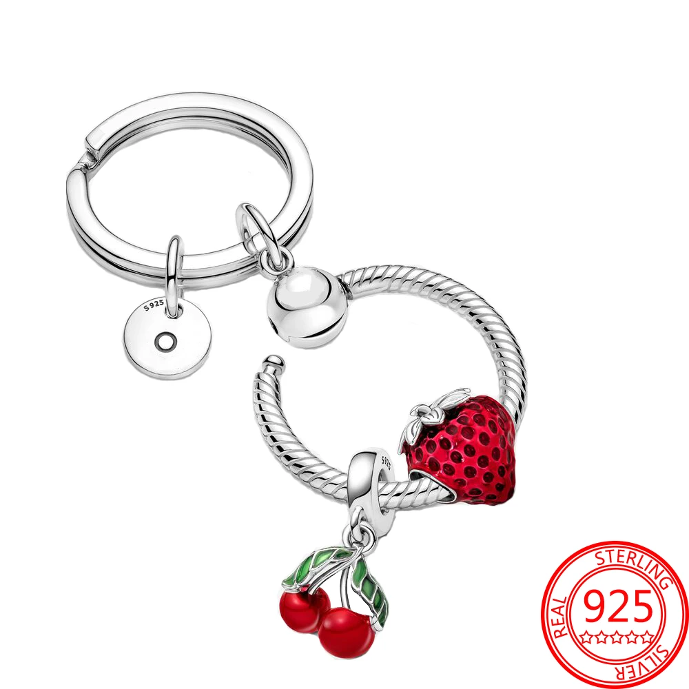2022-Summer-New-Collection-925-Sterling-Silver-Summer-Fruits-Key-Ring ...