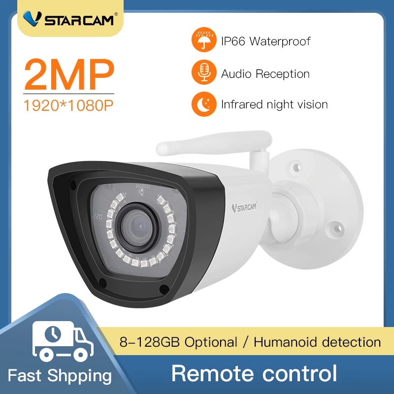 Vstarcam IP Bullet Camera Wifi Outdoor 1080P IP Surveillance Security ...