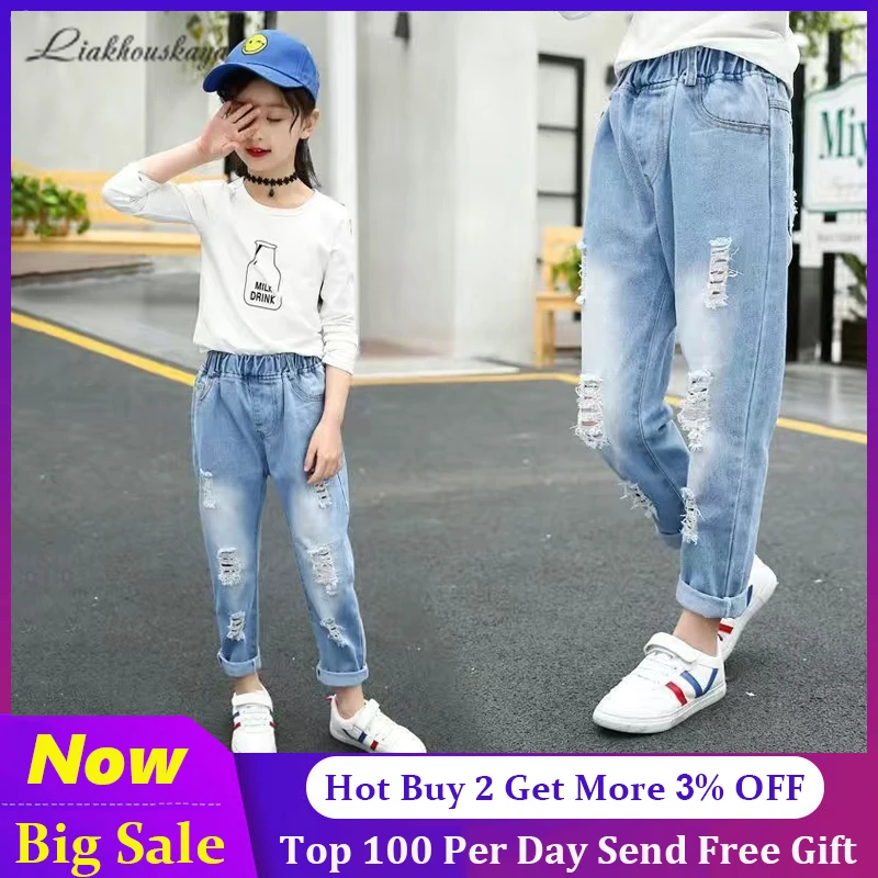 Jeans Teenagers Girls 12 Years | Girl Jeans 10 12 Years Fashion ...