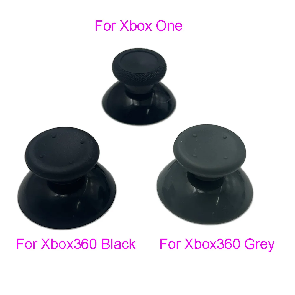 12PCS-Black-Gray-Replacement-Thumb-Sticks-Analog-for-Microsoft-Xbox-360 ...