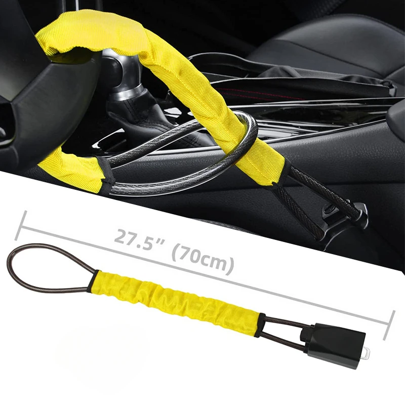 Car-Steering-Wheel-Anti-theft-Steel-Lock-Seat-Belt-Buckle-Retractable ...