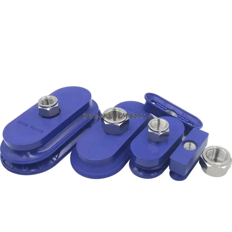 Bellows Suction Cup Oval for High Dynamic on Curved Oily Surfaced ...