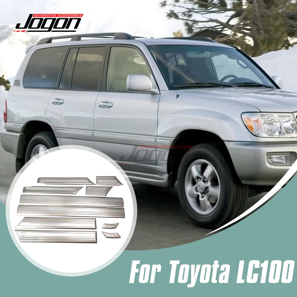 10PCS ABS Chrome Car Exterior Door Side Body Protector Molding Cover ...