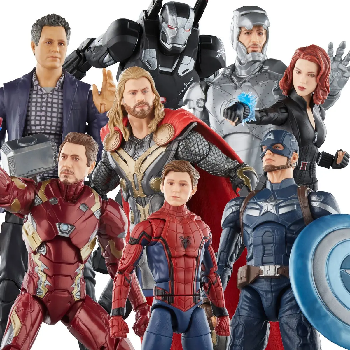 Marvel-Legends-Ifinity-Saga-Thor-Bruce-Banner-Black-Widow-Captain ...