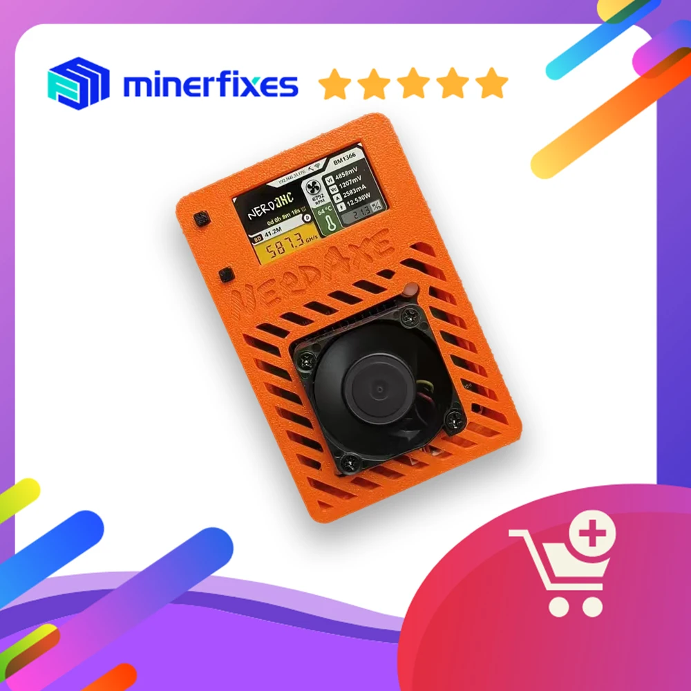 Minero-NerdAxe-Ultra-BM1366-Asic-Chip-500Gh-s-Kit-completo-con-pantalla-Lilygo-microminero-ASIC ...