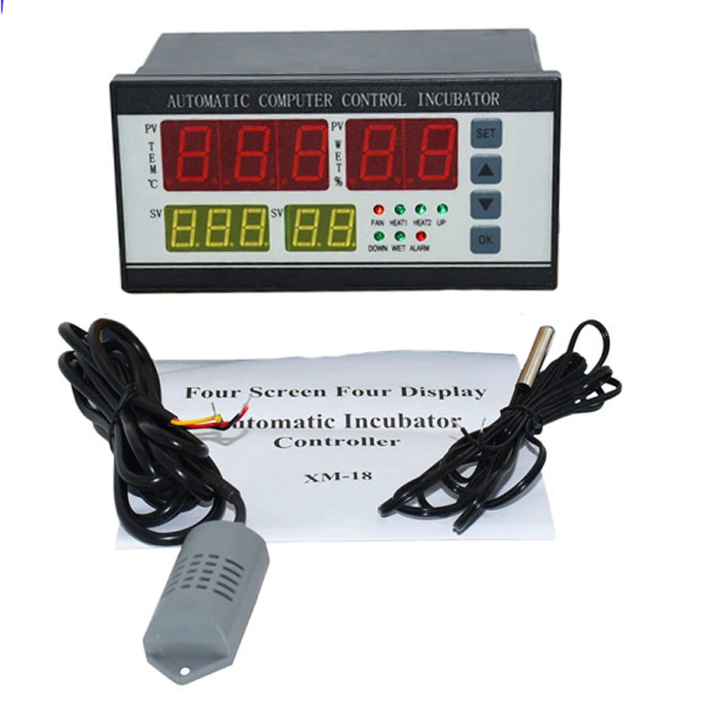 XM-18 Digital Egg Incubator Controller Multifunctional Thermostat ...