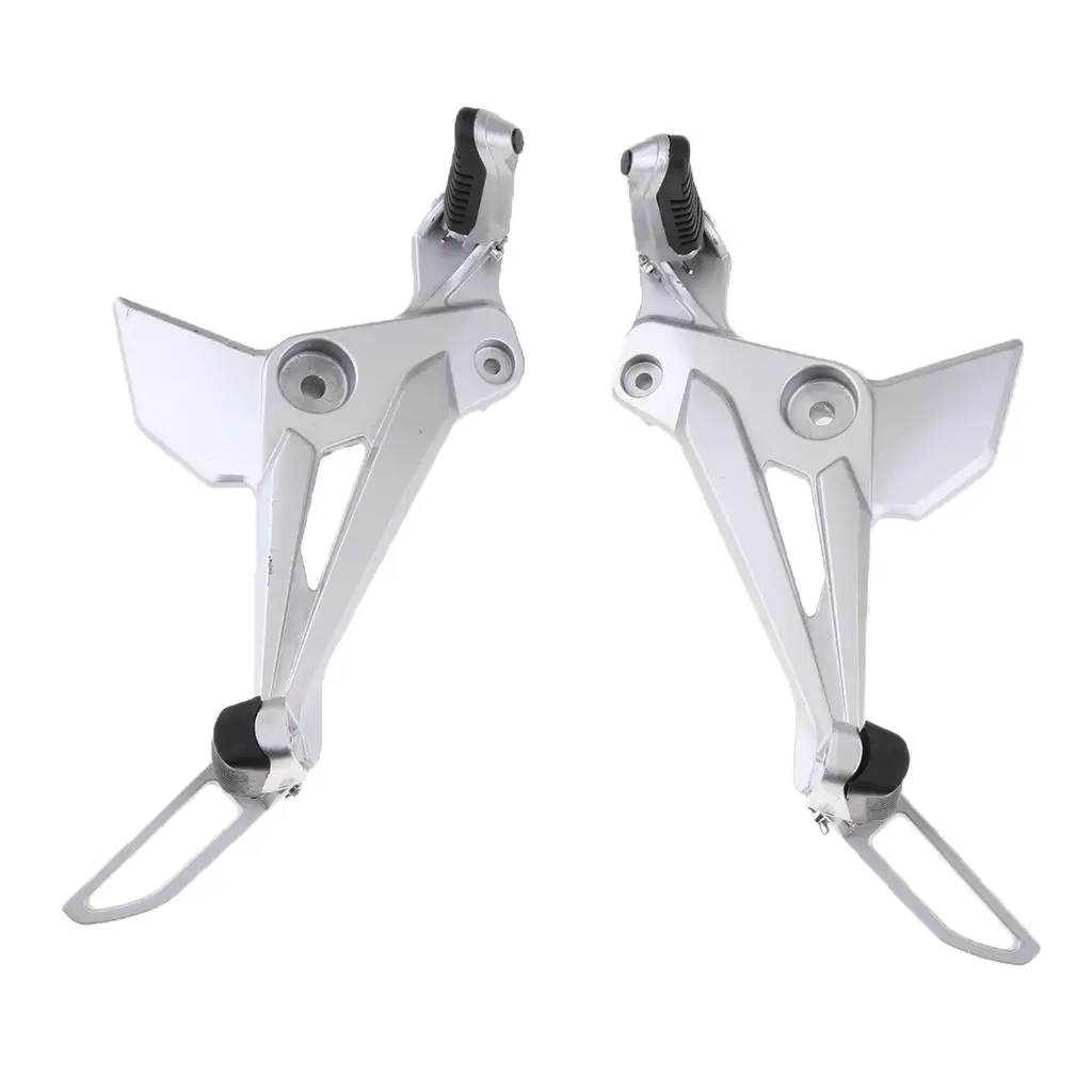 Motorcycle-Rearset-Foot-Pegs-Rear-Set-Footrests-Aluminum-Foot-Boards ...