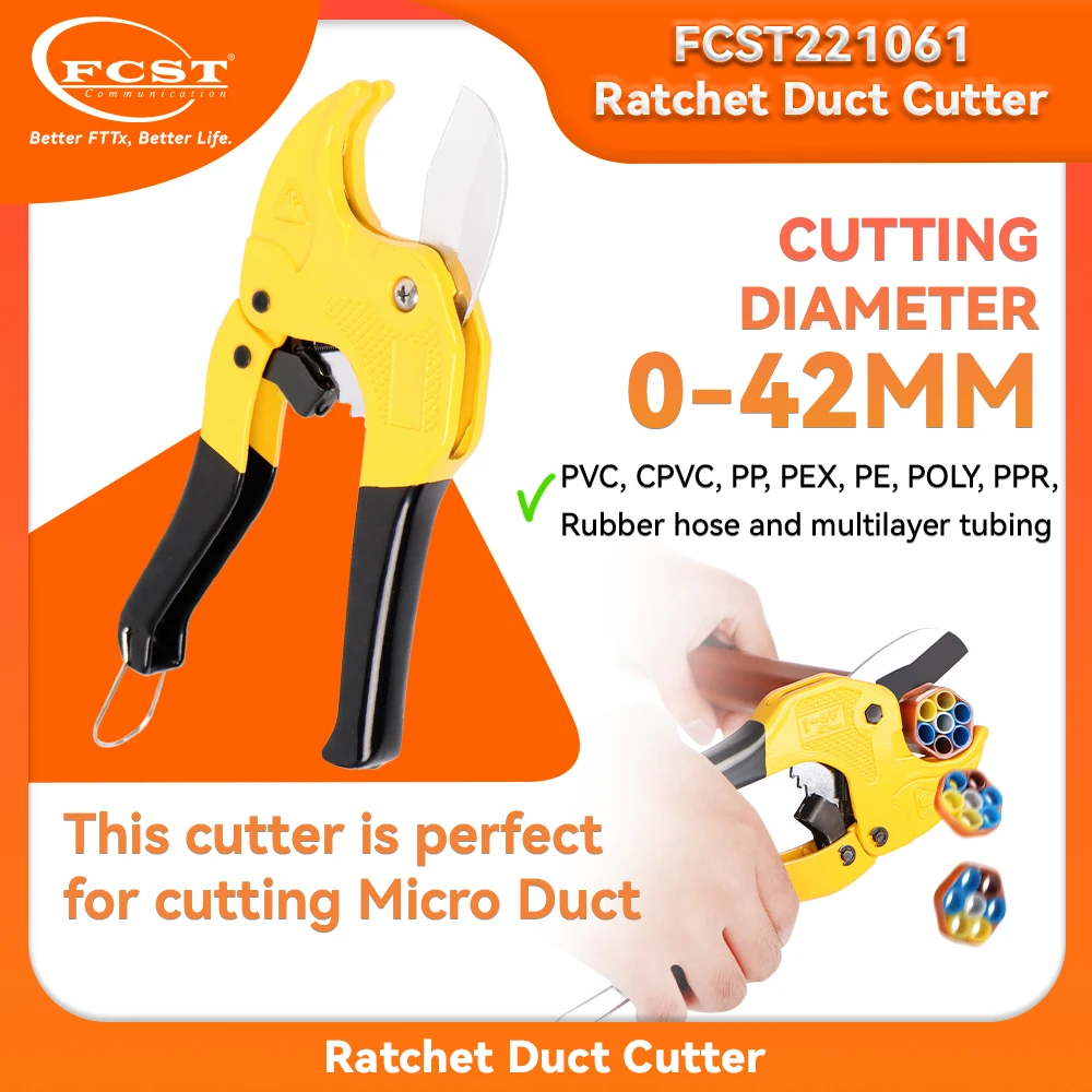 FCST-Ratchet-Micro-Duct-Cutter-Fiber-Tool-0-42mm-Cutting-Micro-Duct ...