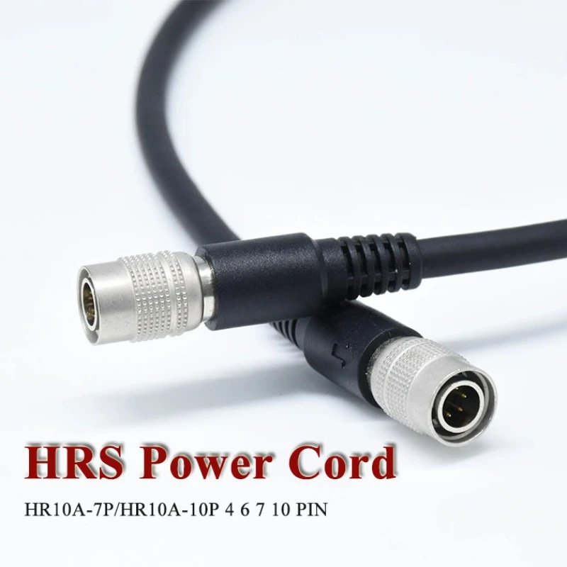 HRS 4 6 7 10 12 Pin Industrial Camera Connector Cable Compatible with ...