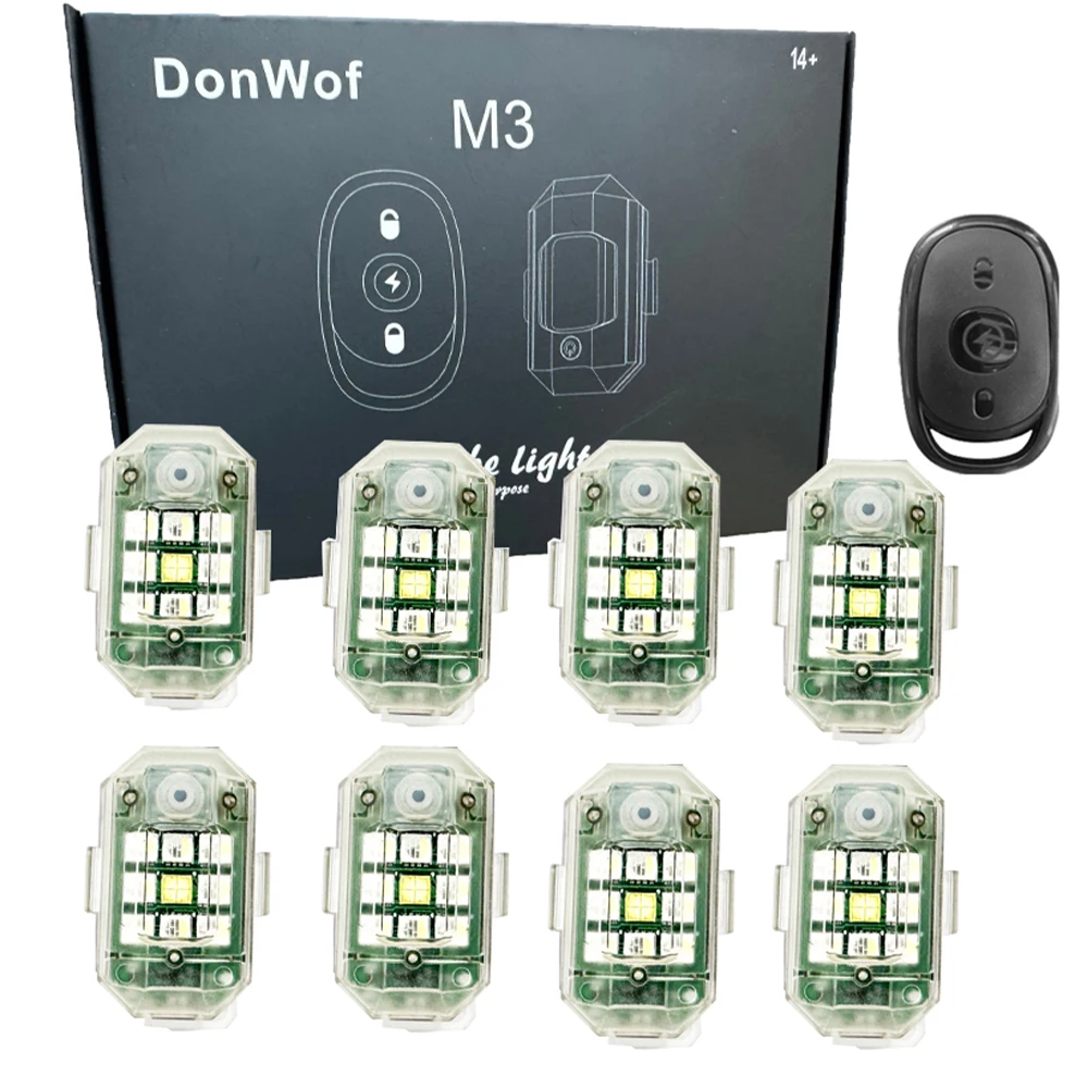 Strobe-Lights-For-Car-Motorcycle-Led-Flash-Anti-collision-Warning-Lamp ...