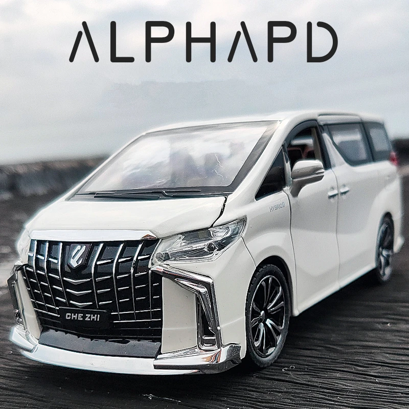 1:32 TOYOTA Alphard MPV Alloy Car Model Diecasts Metal Commercial ...