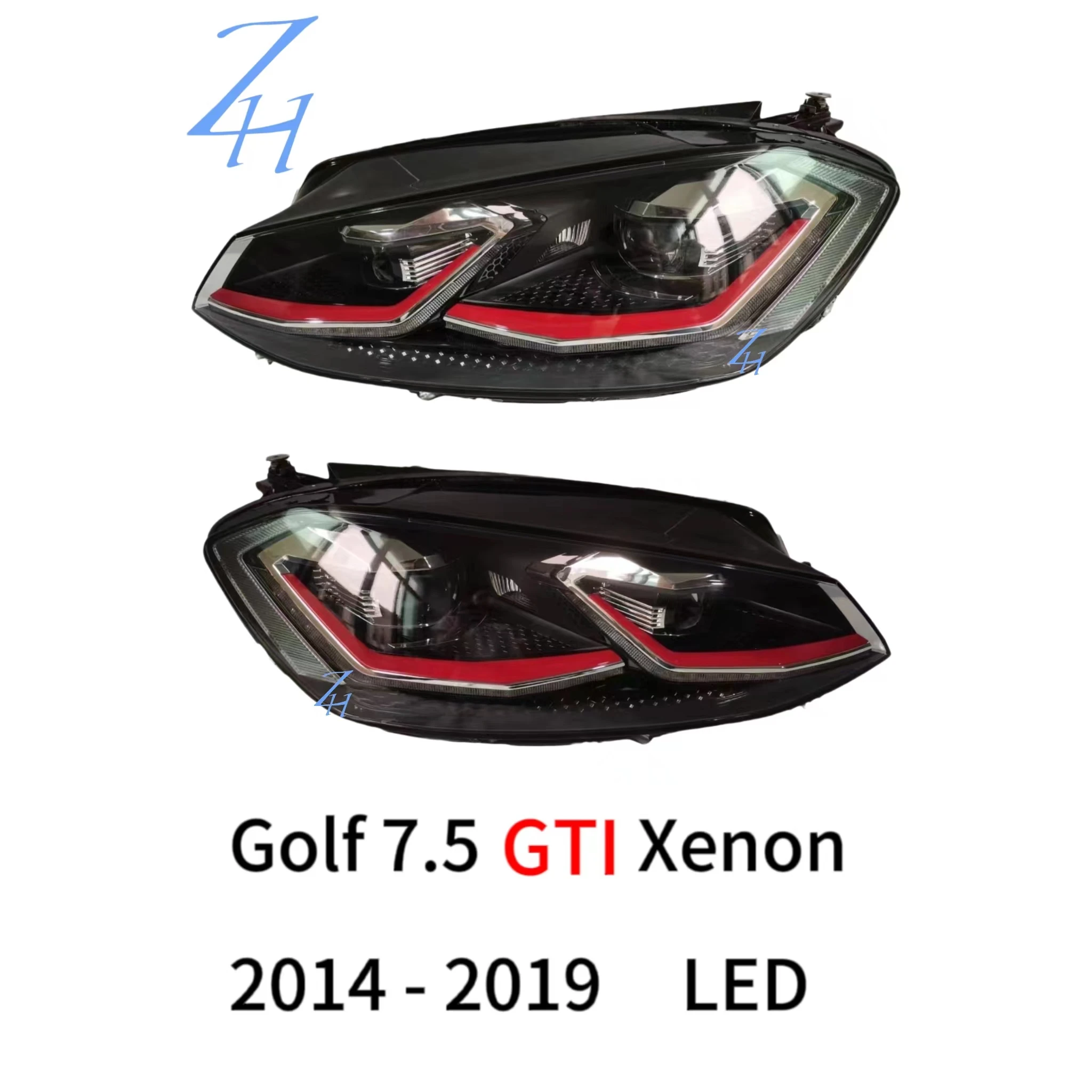 For-Golf-7-5gti-headlight-assembly-retrofit-High-7-generation-laser ...