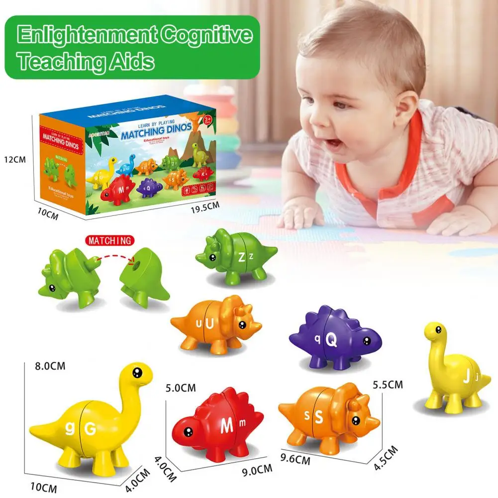Color-Sorting-Dinosaur-Set-Educational-Dinosaur-Toys-for-Toddlers ...