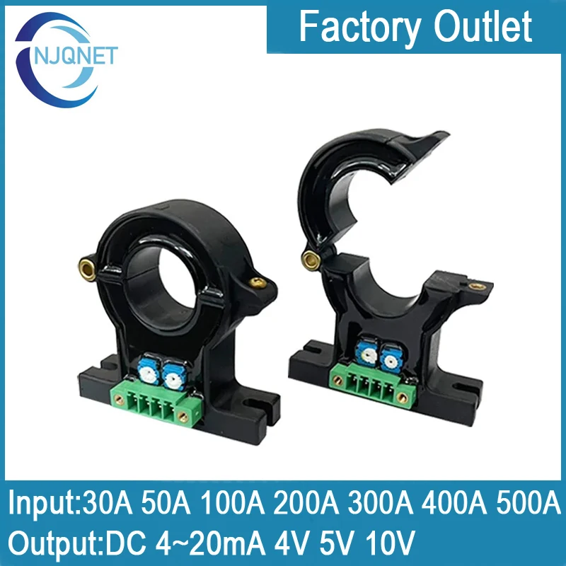 Split-Core-Current-Sensor-Transformer-QNDBK1-21-DC-30A-50A-100A-200A ...