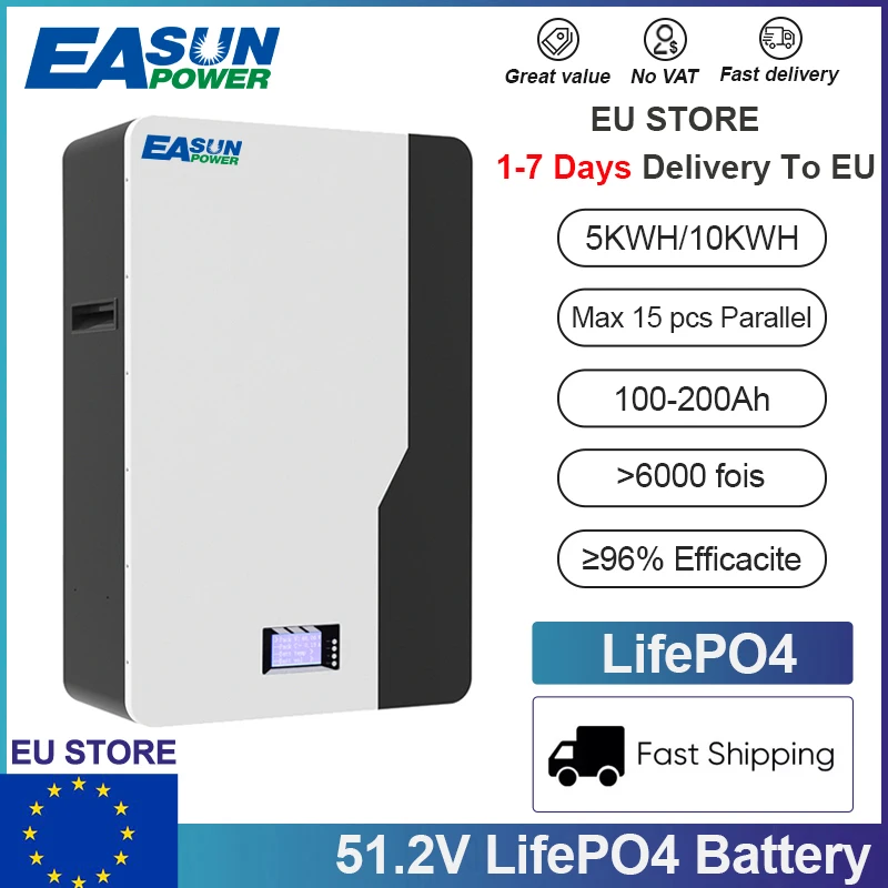 EASUN-51-2V-100Ah-200Ah-LiFePO4-Battery-5KWH-10KWH-Battery-For-PV-Solar ...