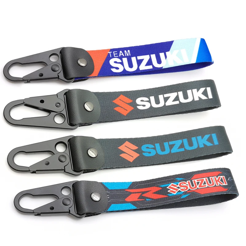 creative Double sided logo motorcycle keychain for Suzuki badge metal ...