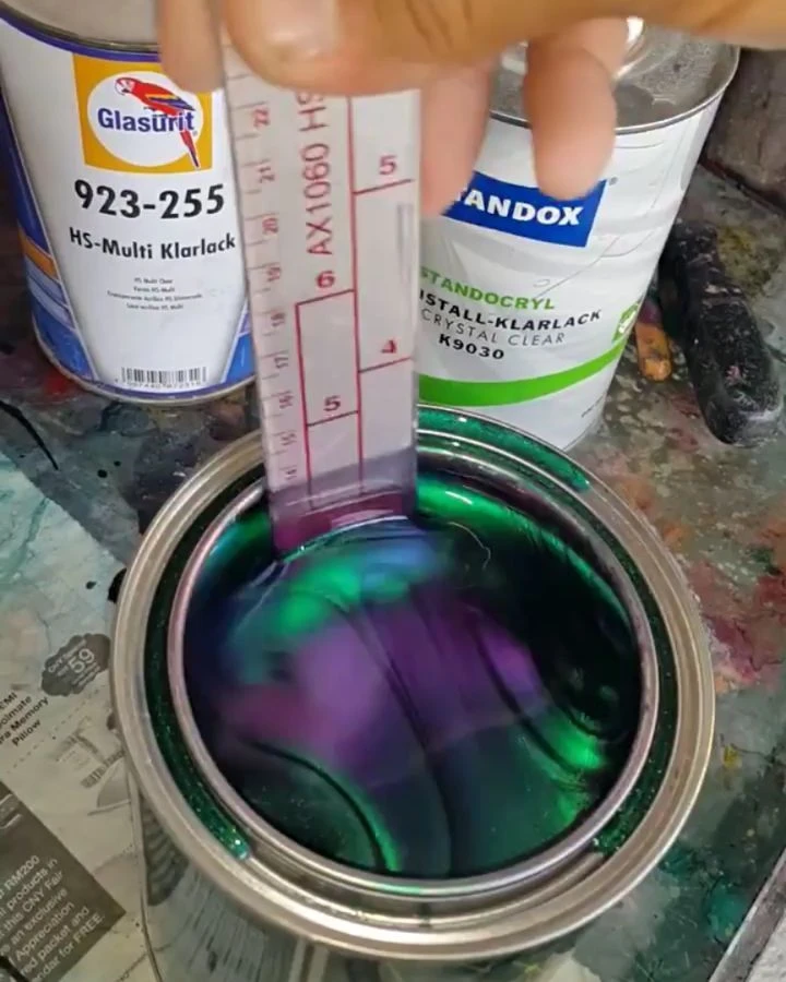 Super Ultrashift Chrome Chameleon Car Paint Pearl Powder Pigment - Nail ...