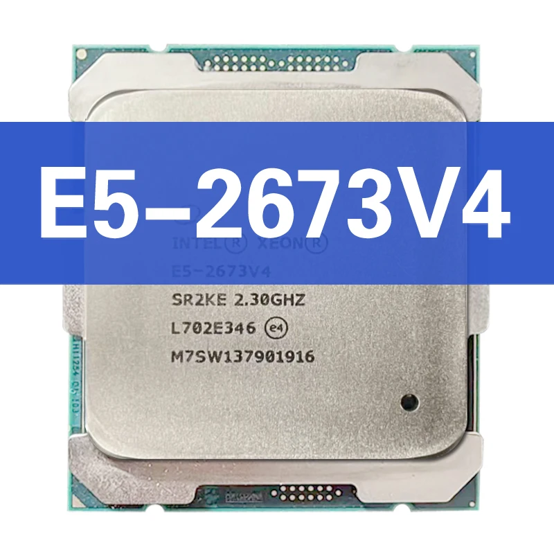 제온 E5 2673 V4 프로세서, SR2KE, 2.3Ghz, 20 코어, 135W 소켓, LGA 2011 3 CPU, E5 ...