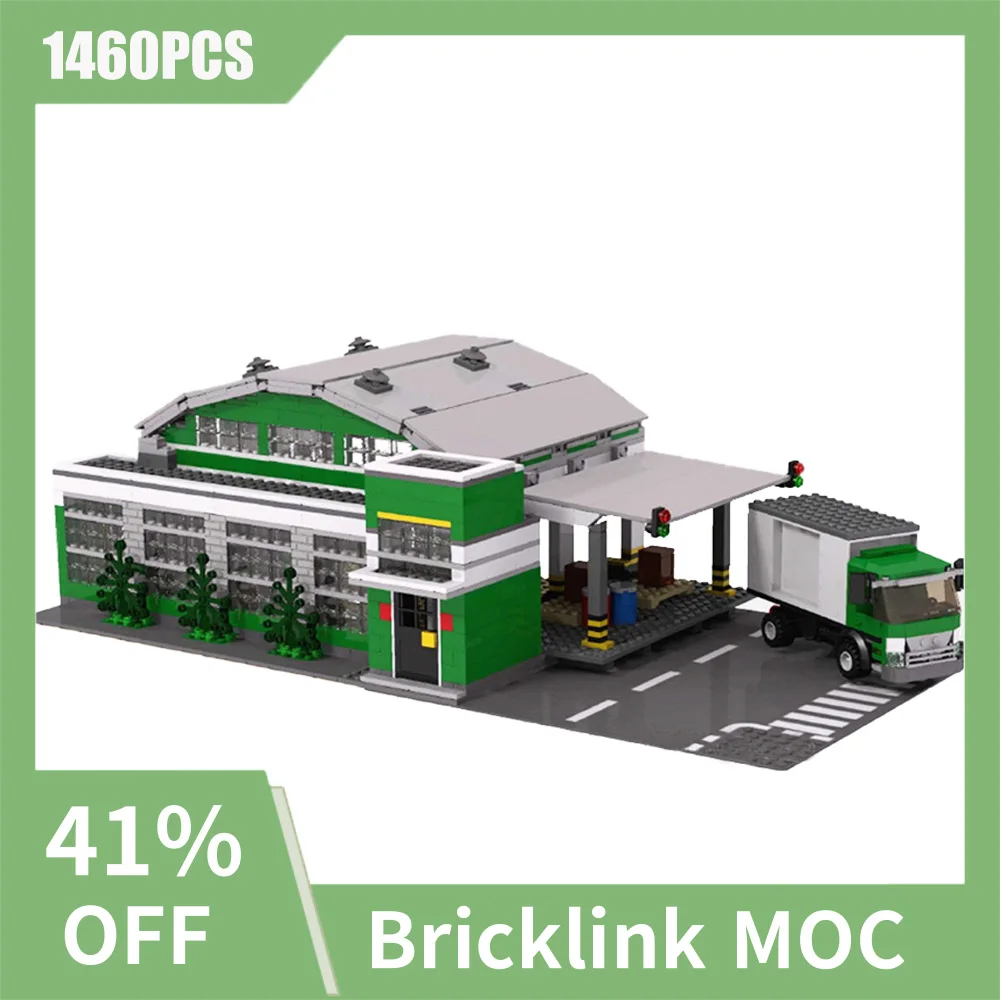 1460PCS-City-Hot-Selling-Street-View-Moc-Modular-City-Line-Warehouse ...