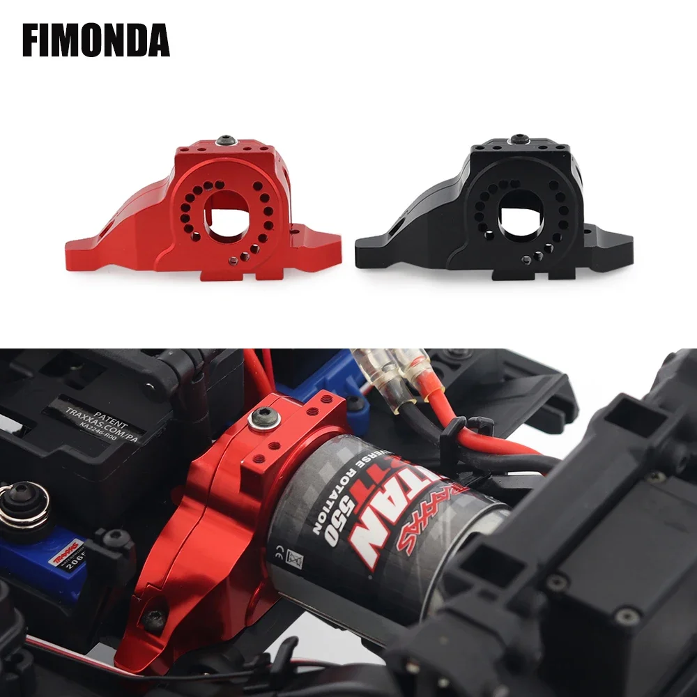 Aluminum-Alloy-TRX4-Motor-Mount-Gear-Cover-Heat-Sink-for-1-10-RC ...