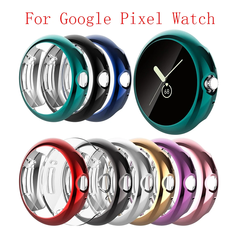Case for Google Pixel Watch 2 Soft TPU Anti-Scratch Full Smart Watch ...