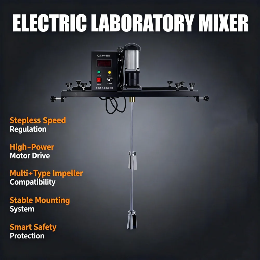 Electric Mixer, Variable Speed Digital Display Mixer, High Torque Motor ...