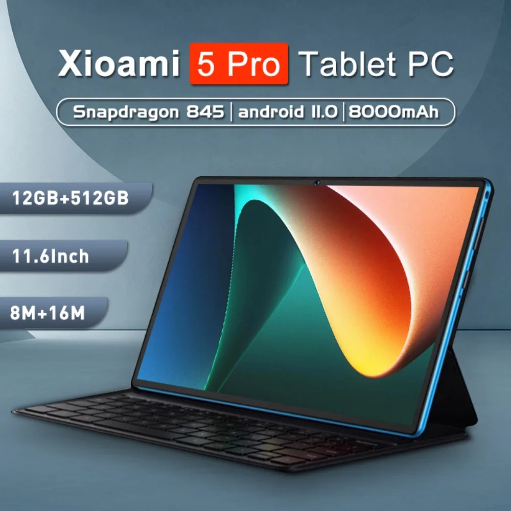 2023-Nova-Vers-o-Original-Global-Tablet-5-Pro-Android-11-0-Snapdragon ...