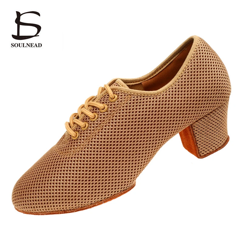 Latin Dance Shoes Women Jazz Ballroom Salsa Dancing Training Adult ...