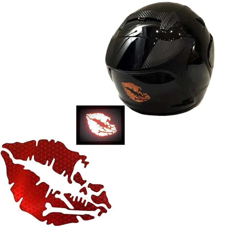 Sexy-Lips-Skull-Head-Reflective-Motorcycle-Helmet-Windshield-Sticker ...