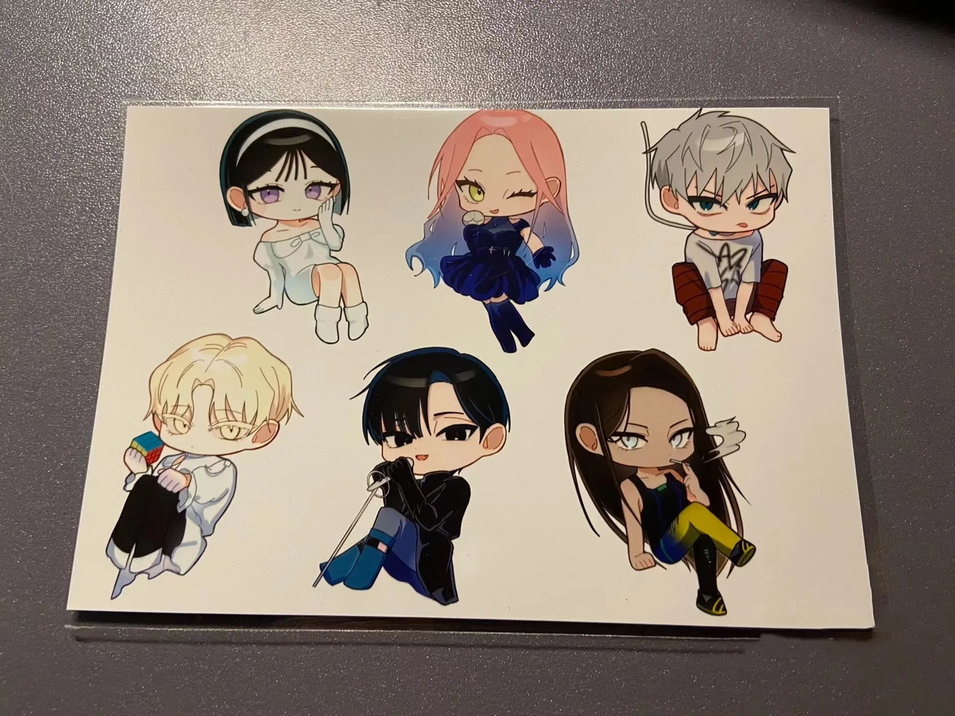 ALIEN-STAGE-Sticker-Anime-Waterproof-Sticker-Cute-Student-Stationery ...