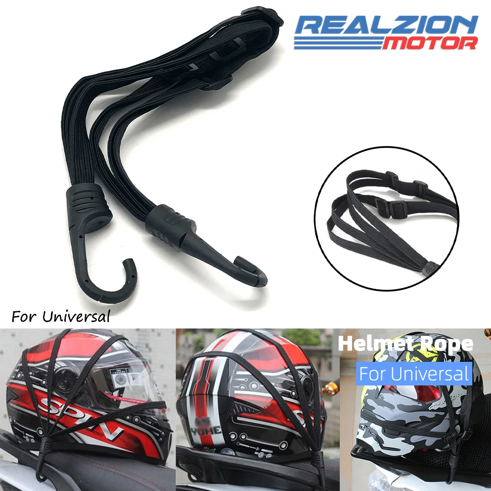 REALZION-60CM-Helmet-Rope-Motorcycle-Accessories-Hooks-Luggage ...