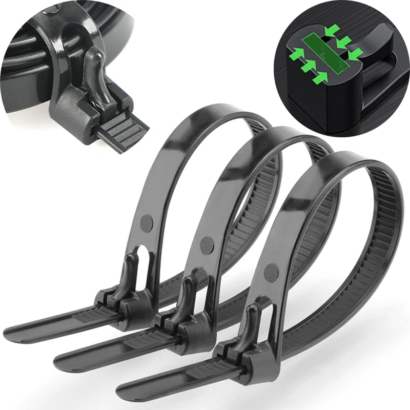 30pcs-Reusable-Plastic-Cable-Ties-Removable-Nylon-Cable-Ties-Secure ...