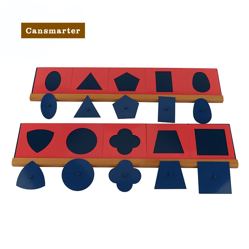 Baby Toy Montessori Metal Inset Stands Early Childhood Educational ...